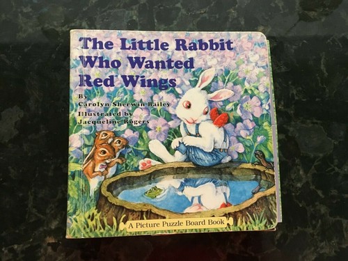 Picture Puzzle Board Bks.: The Little Rabbit Who Wanted Red Wings by ...