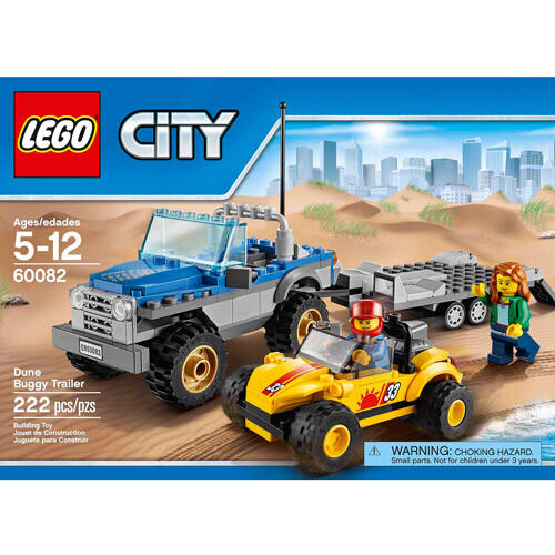 LEGO City Great Vehicles Dune Buggy Trailer 60082 673419230629 | eBay
