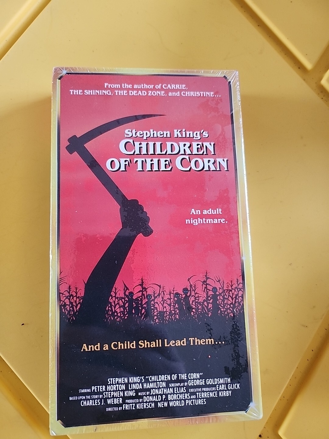 PROMO SEALED Children of the Corn VHS 1984 | eBay