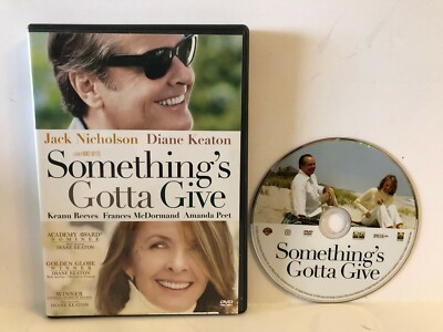 Something's Gotta Give DVD Jack Nicholson, Diane Keaton | eBay