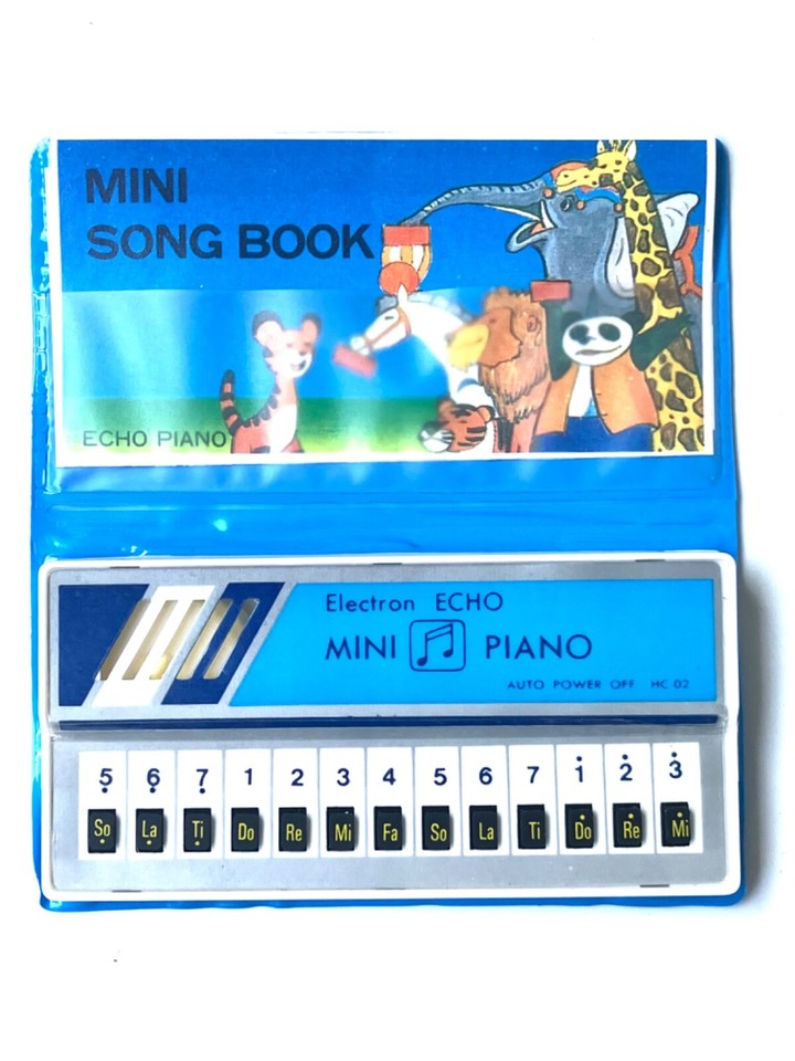 VINTAGE ELECTRON ECHO 80's MINI PIANO SONG BOOK; WORKING CONDITION | eBay