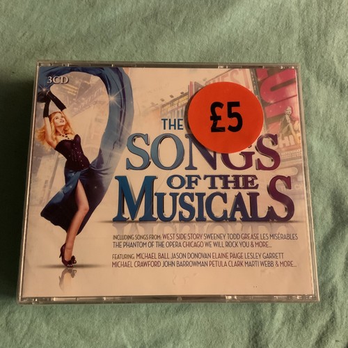 The Greatest Songs Of The Musicals. Three CDs NEW | eBay Australia