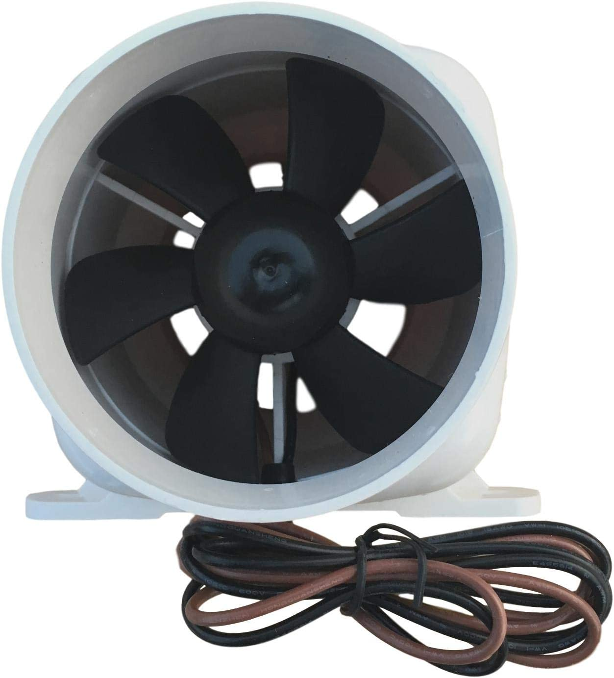 OASIS MARINE In-Line Bilge Boat Air Blower 4 Inch 12V Exhaust Fan | eBay