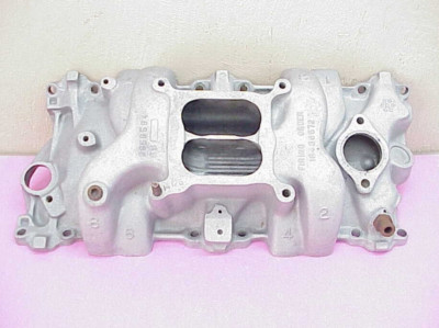 Corvette Z-28 SB Chevy Factory GM Snowflake Aluminum Intake Manifold ...