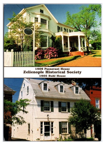 Vintage 1990s - Passavant House - Zelienople, Pennsylvania Postcard ...