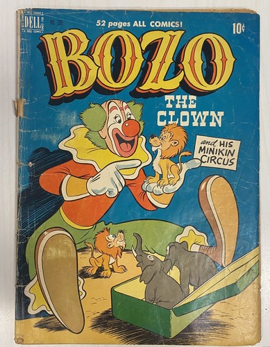 HTF Bozo The Clown #1 Dell 1950 Four Color Comic | eBay