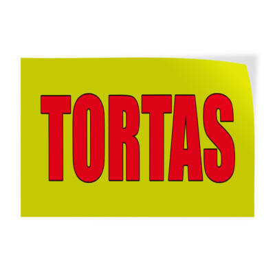 Decal Stickers Tortas Cakes Food Fair Promotion Business Vinyl Store ...