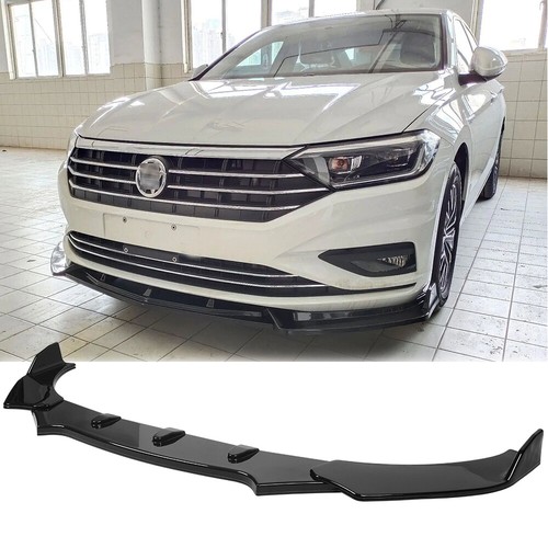 Glossy Black Front Bumper Lip Spoiler Splitter Body Kits For VW Jetta ...