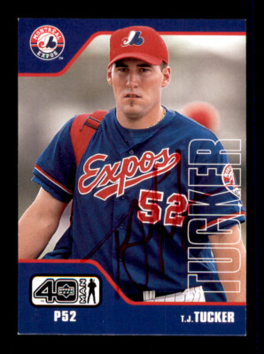 2002 Upper Deck 40 Man - TJ Tucker - On Card Autograph | eBay