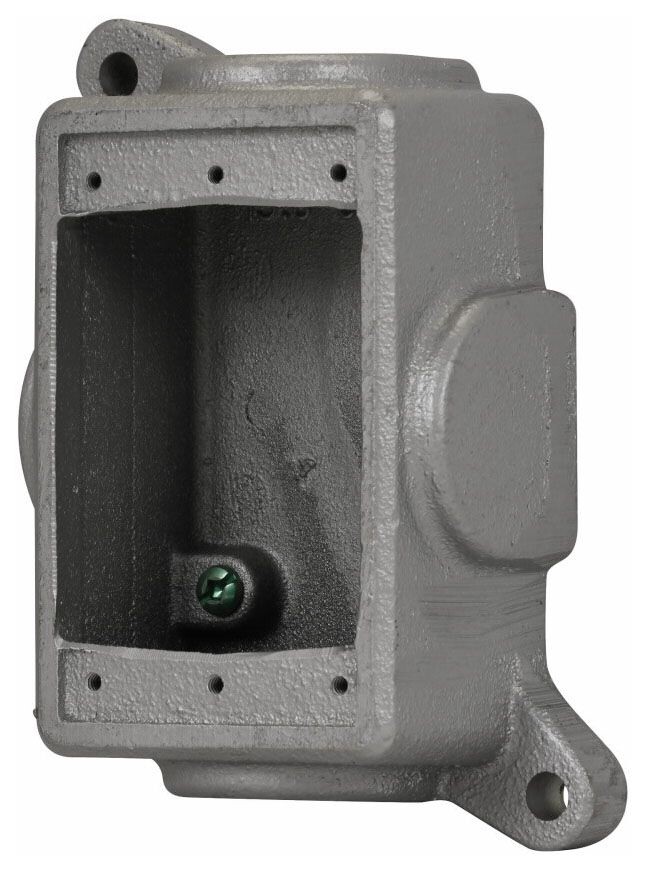 Crouse-Hinds FS019, Cast Device Box, Blank Iron Fs Bx Sgl Gng For D&T ...