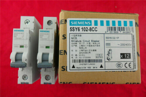1pc Siemens 5SY6102-8CC 1P 2A circuit breaker free shipping | eBay