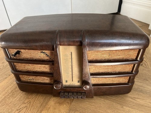 Vintage GEC Valve Radio Receiver BC 4940 LW MW & SW with Bakelite ...