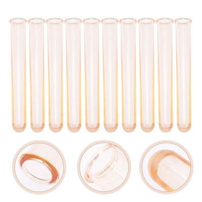 10Pcs Household Test Tubes Laboratory Sample Tubes Multi-function ...
