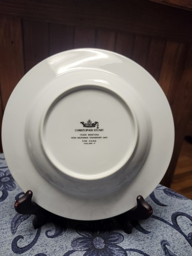 Christopher Stuart Montero 9" diameter Rimmed Soup Bowl | eBay