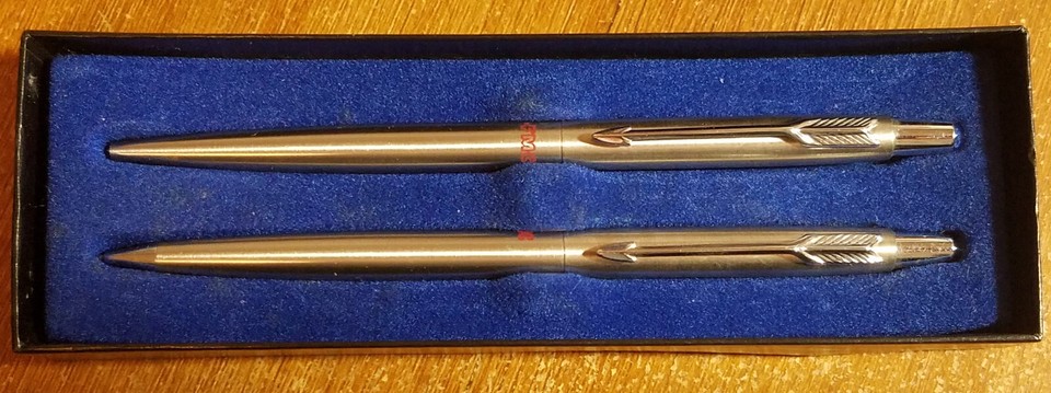 Vintage Parker Pen & Pencil Set, FMC Corporation | eBay