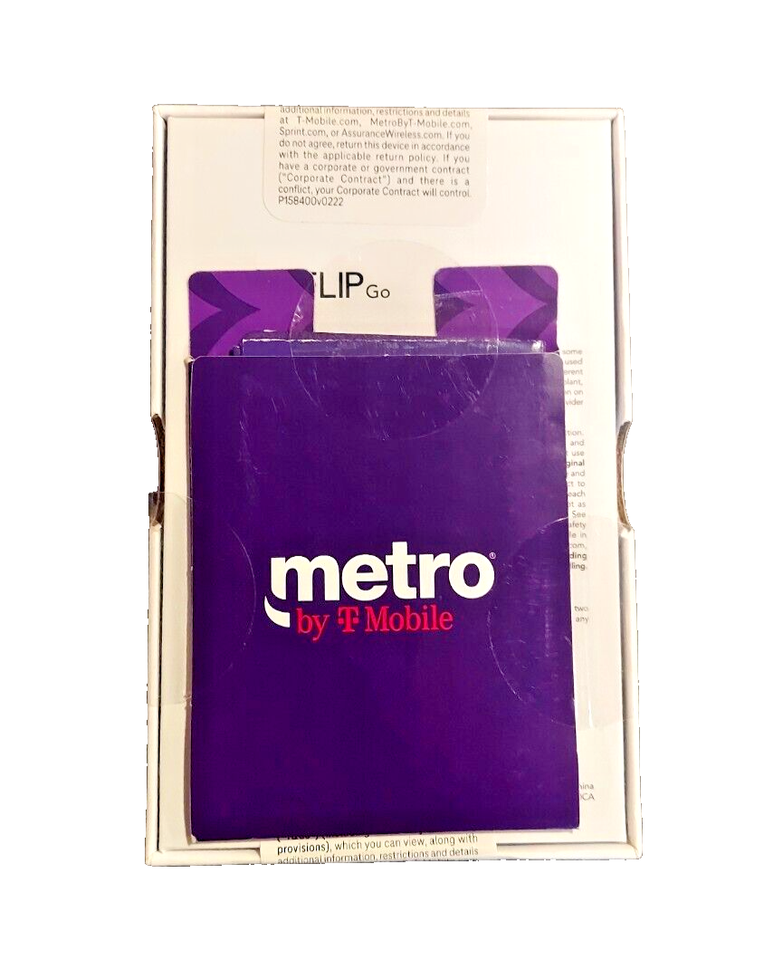 @ METRO by T-Mobile TCL 4058W Go Flip Phone, Blue, Large Buttons, 2.8 ...