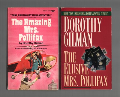 2 PB by Dorothy Gilman: THE ELUSIVE MRS. POLLIFAX & THE AMAZING MRS ...