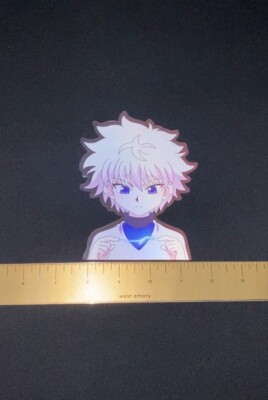Hunter x Hunter Killua 3D Lenticular Anime Motion Car Sticker Decal ...