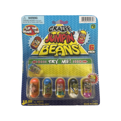 Crazee Jumpin' Beans Blister Pack 6 Beans | eBay