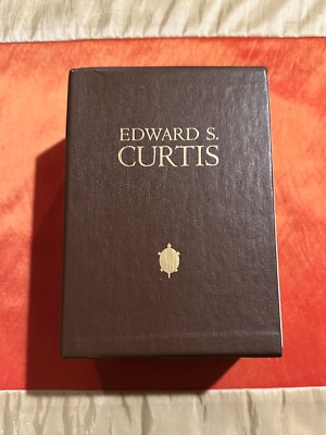 First Edition EDWARD S. CURTIS Mini Book Set, 1996, Native Nations ...