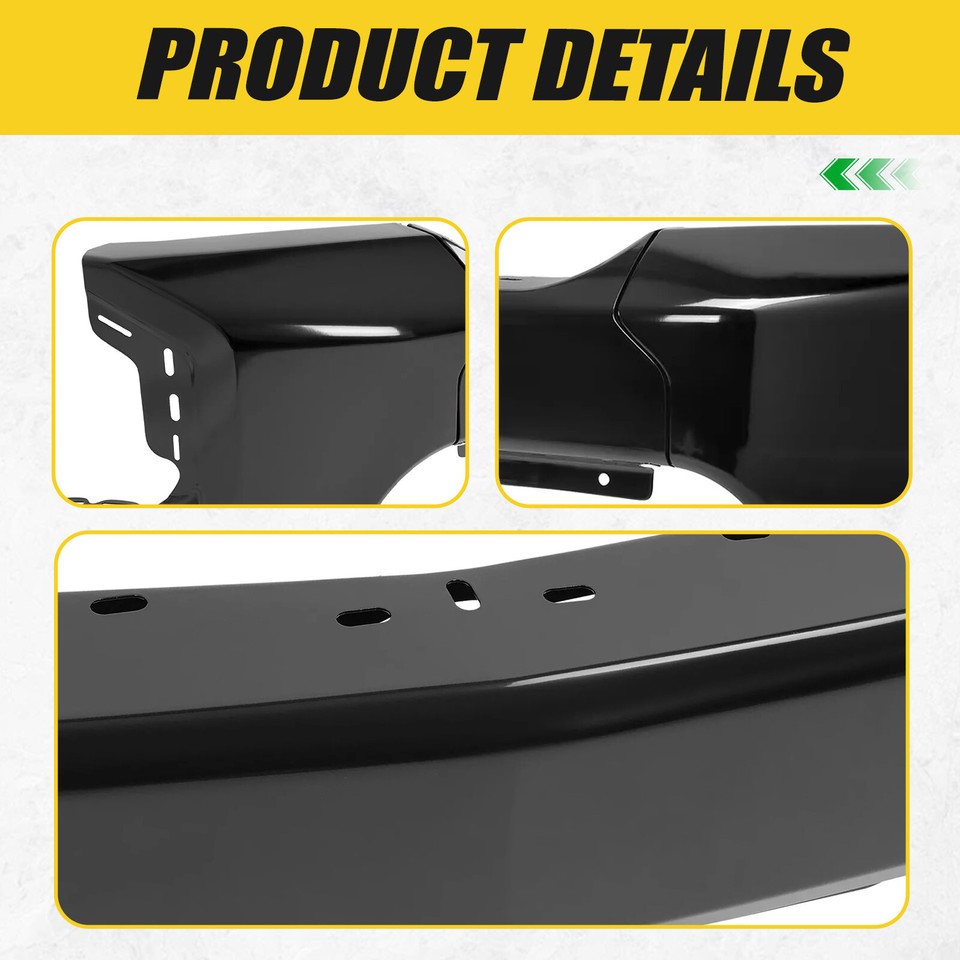 Steel Front Bumper Face Bar For Chevrolet Silverado 1500 2019-2022 ...