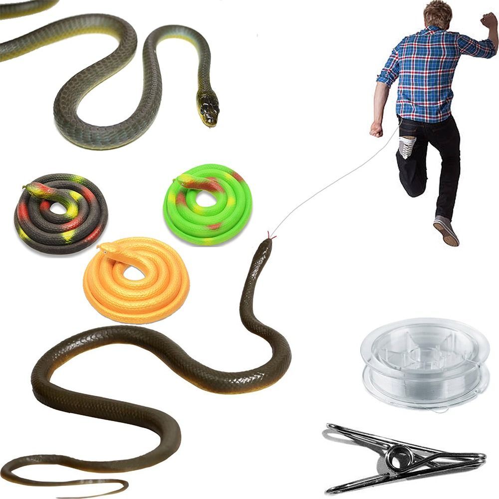 Party Favor Funny Prank Snake Toy Golf Snake Prank Gag for Adults Kids ...