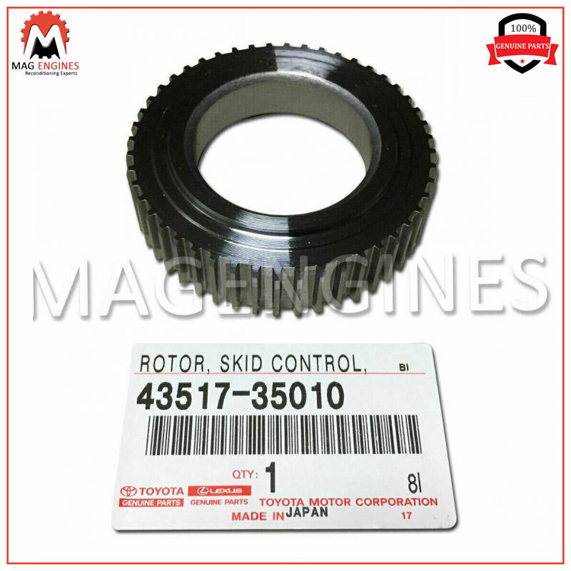 43517-35010 GENUINE OEM ROTOR, SKID CONTROL, REAR 4351735010 | eBay