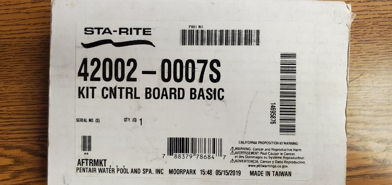Sta-rite Kit Control Board Basic - 42002-0007S | eBay
