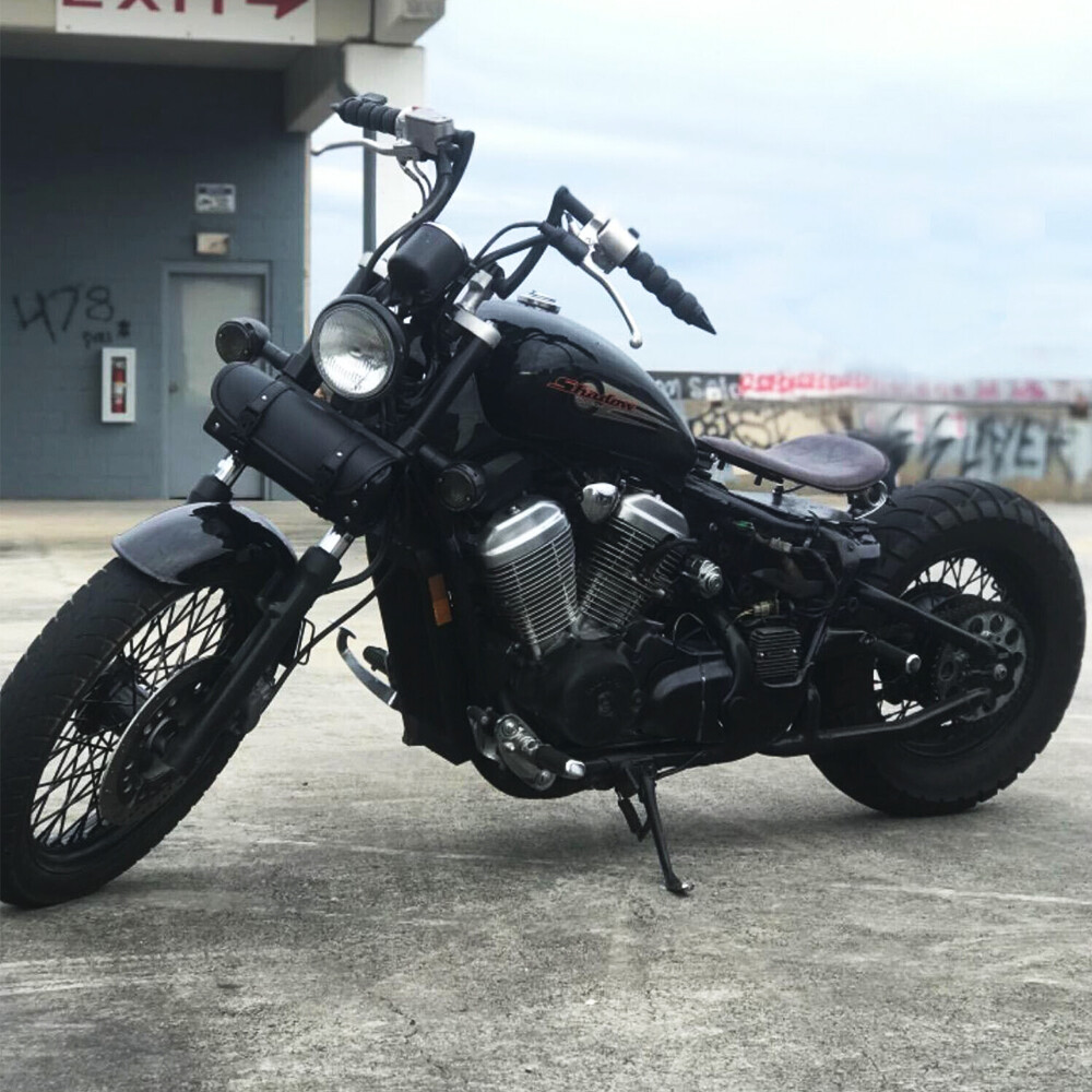 750 Honda Shadow With 8 Inch Drag Bars Z Handlebars, Z Handlebars