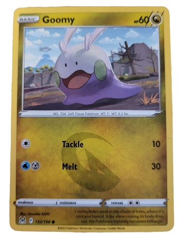 Goomy 132/196 - 2022 Pokemon TCG - Lost Origin Common Trading Card (Q ...