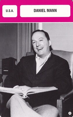 FICHE CINEMA : REALISATEURS - DANIEL MANN 1952-78 | eBay