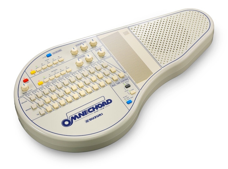 Suzuki Omnichord OM-108 Strumplate Auto Bass Chord Electronic Musical ...