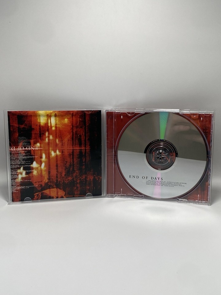 End Of Days Soundtrack CD Korn Prodigy Rob Zombie Eminem Everlast Case ...