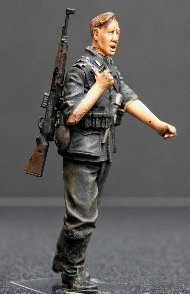 1/35 WW2 German Infantry Marching Order - Built and Painted | eBay UK