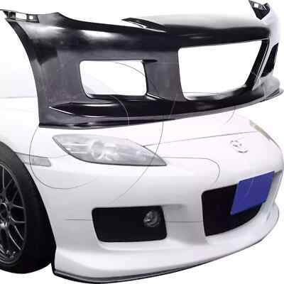 KBD Urethane MS Style 1pc Front Bumper RX8 for RX-8 Mazda 04-08 kbd_37 ...