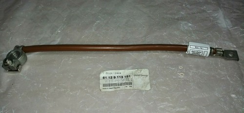 NEW GENUINE BMW 61129113151 Battery cable negative B&V | eBay
