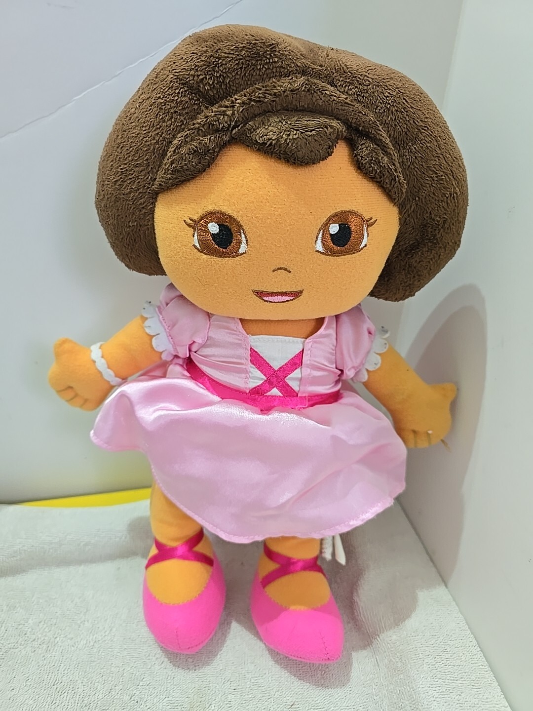 Ballerina Dora the Explorer Plush Stuffed Toy 14 inch 2013 Viacom EUC ...