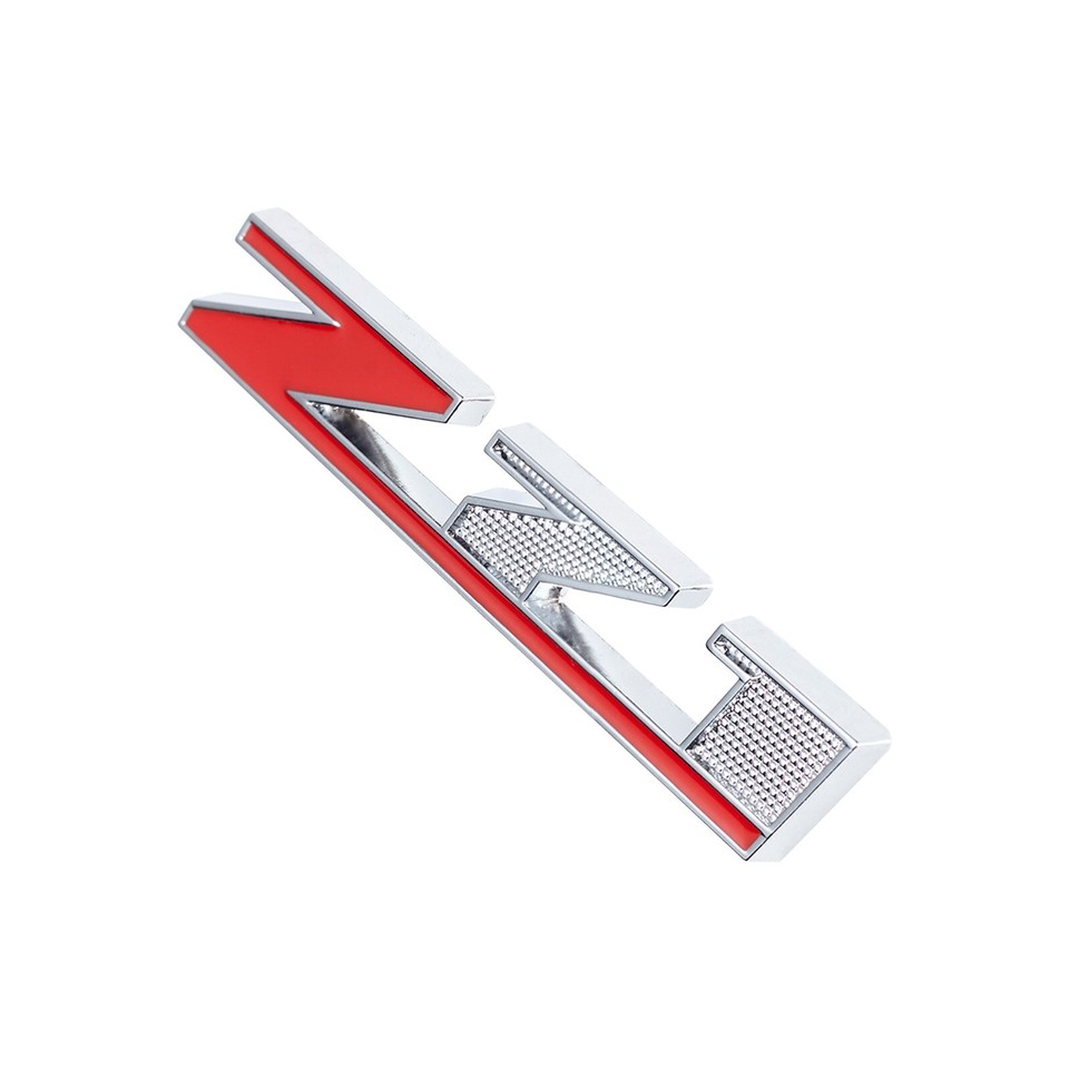 Red Metal Z71 Front Grille Emblem Grill Badge Fit For Silverado ...