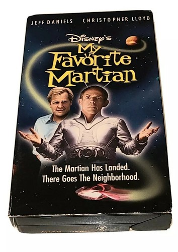My Favorite Martian VHS Movie Jeff Daniels guc | eBay