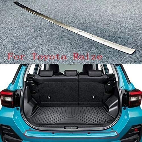 Car Rear Bumper Guard Trunk Edge Trim Cover Fits for Toyota Raize 2019 ...
