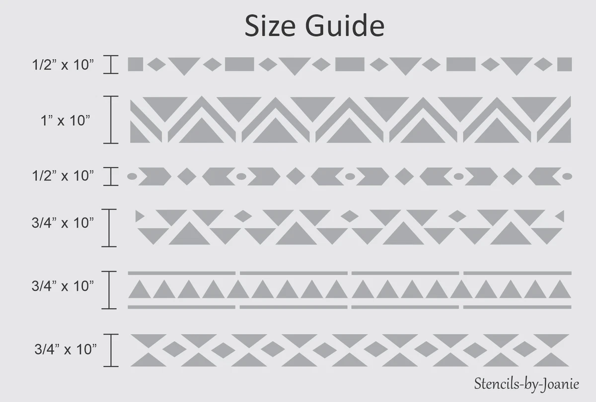 Aztec Tribal Stencil