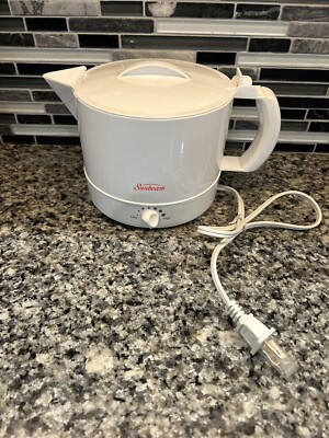 Sunbeam Hot Pot Express Electric Adjustable Heat White 32 Ounce New No ...