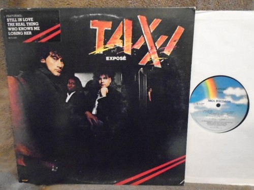RARE OOP PROMO Taxxi LP VINYL Expose '85 rock WEIRD SCIENCE Forever ...