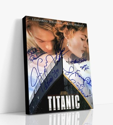 Movie Autograph Canvas - Titanic Cast - Eternal Voyage | eBay