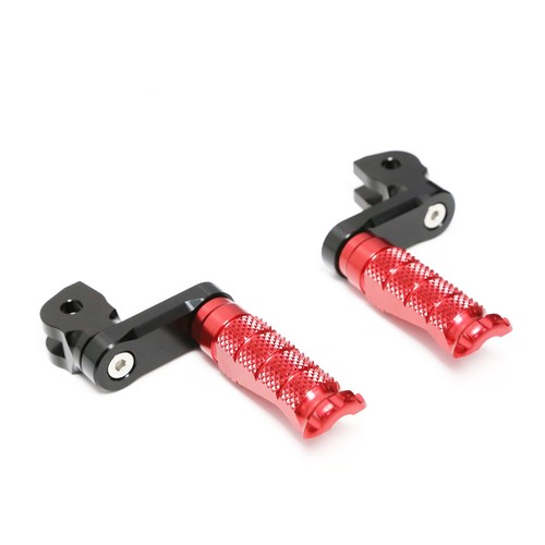 Red R-FIGHT Front 40mm Adjustable Foot Pegs For Ducati Monster 1200 R ...