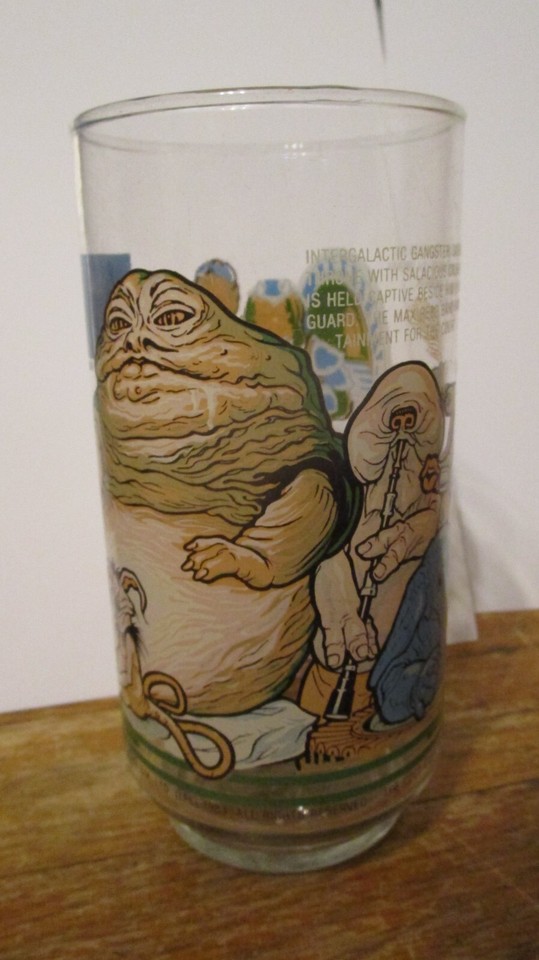 1983 Burger King Star Wars Return of The Jedi-PRINCESS LEIA,Jabba The ...