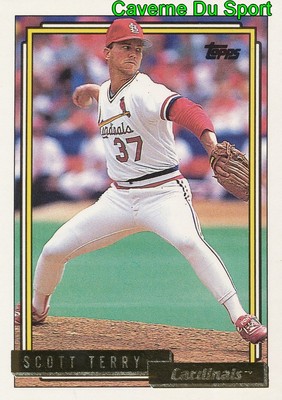 117 SCOTT TERRY P CARDINALS TOPPS GOLD BASEBALL CARD 1992 | eBay