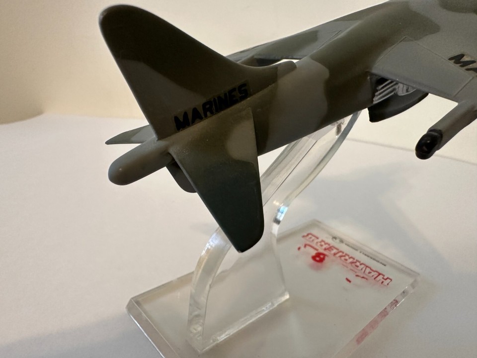 McDonnell Douglas Marine Corps Wood AV-8B Harrier II Jump Jet Military ...