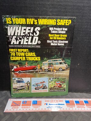 AUTOMOTIVE VINTAGE BROCHURE FROM 1969 WHEELS AFIELD FOR RV'S DODGE CORY ...