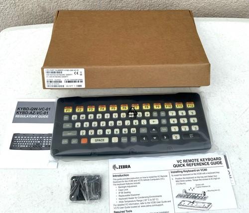 Zebra USB Heated keyboard - QWERTY - KYBD-QW-VC-01 New | eBay